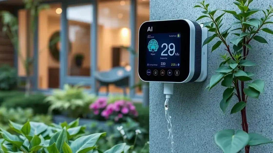 AI-driven water usage monitors: the future of smart living