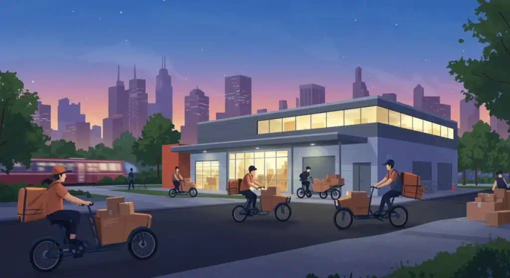 Sustainable Urban Logistics: Micro-Hubs & Cargo Bikes for 2025 ...